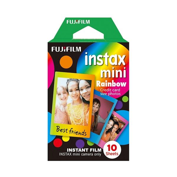 Filme Instantâneo Instax Mini - 10 Fotos Rainbow, FUJIFILM