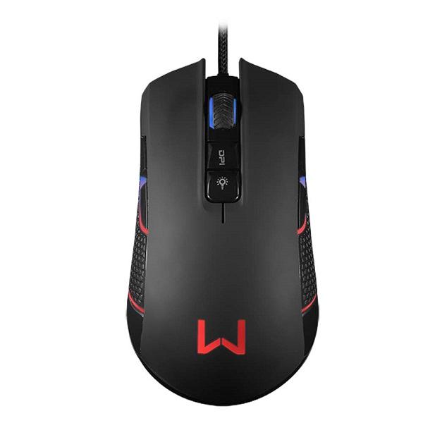 Mouse Gamer USB Warrior Perseus, RGB, 4000dpi, Preto, MO275, WARRIOR