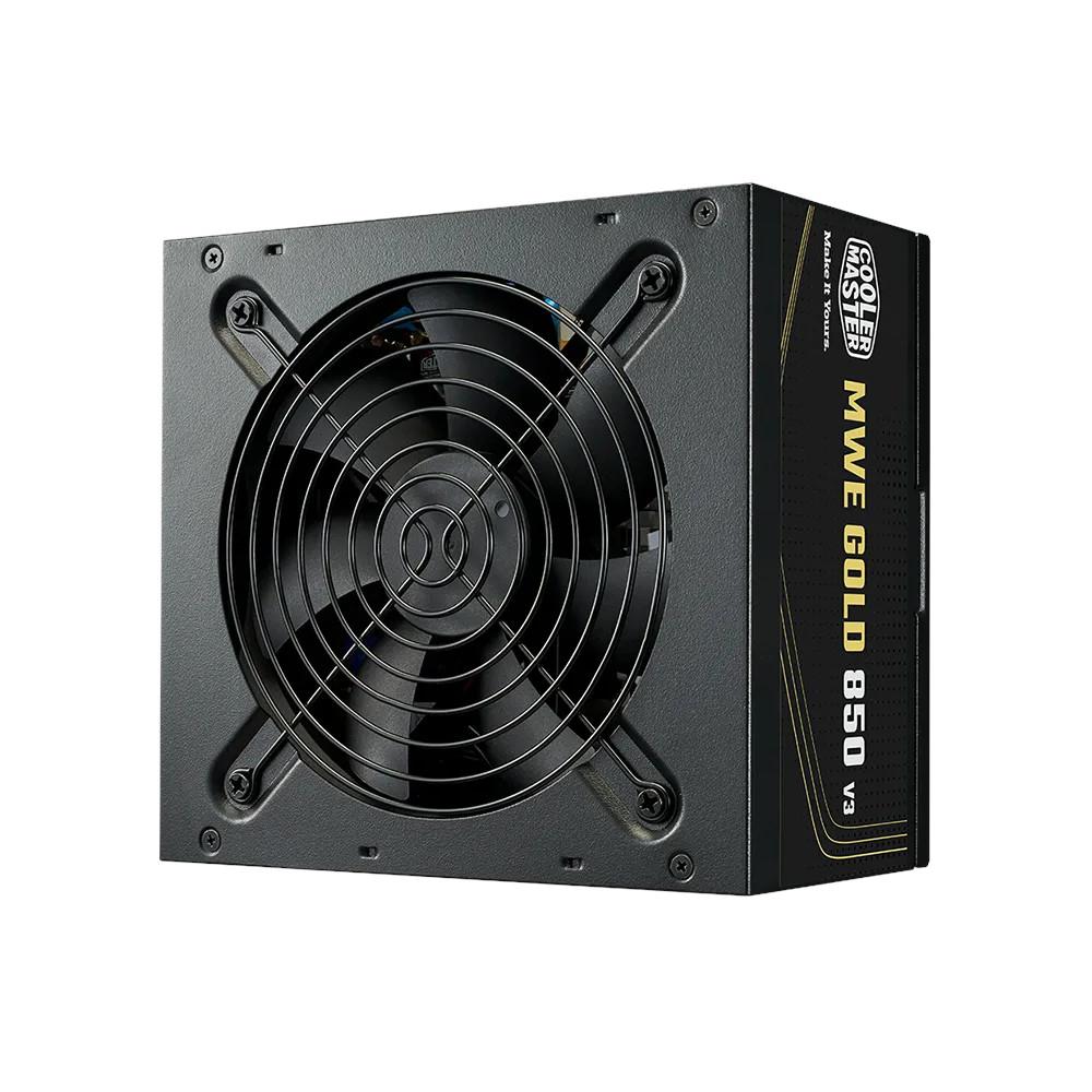 Fonte PC 850W Cooler Master MWE 850 V3 80 Plus Gold, ATX 3.1, PFC Ativo ...