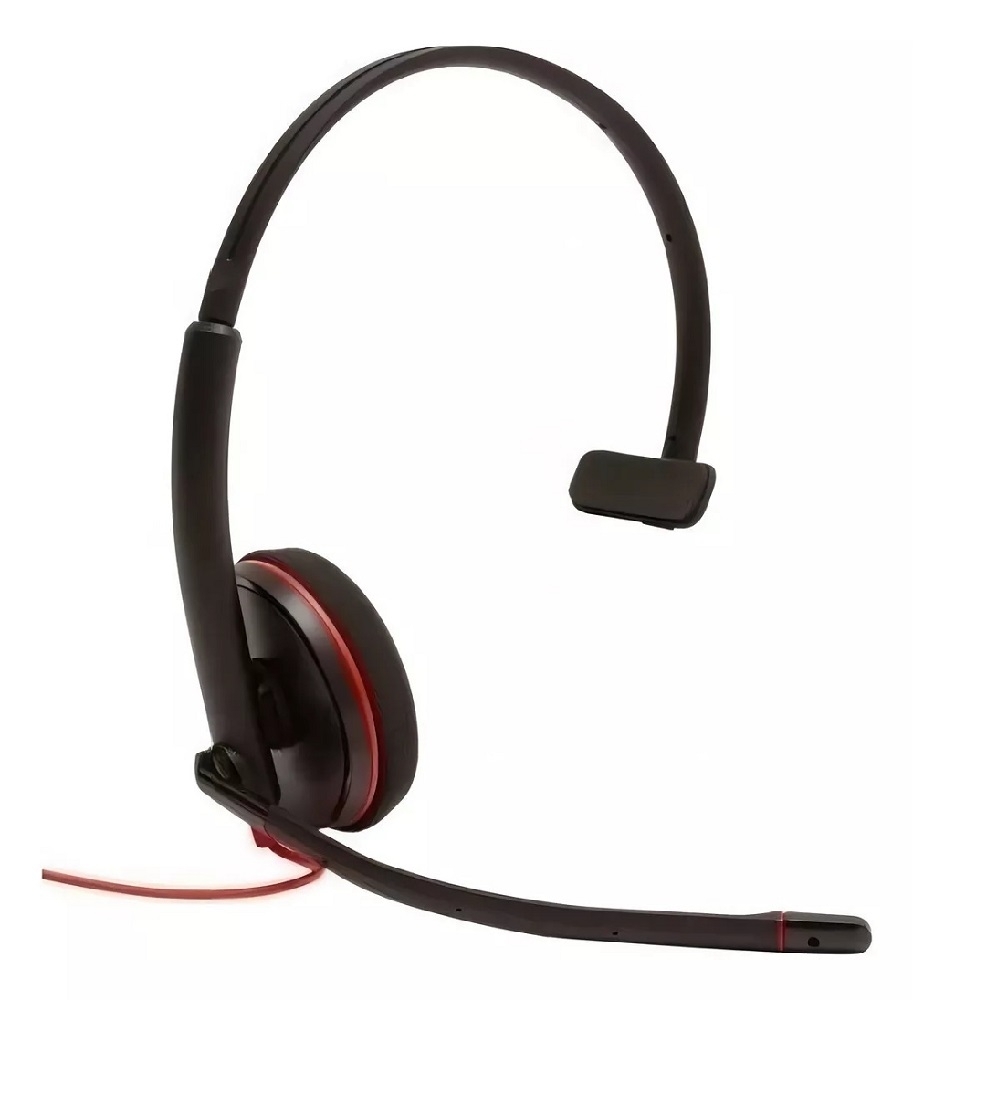 Fone Headset USB-C Poly Blackwire C3210 Monoauricular + Adaptador para ...