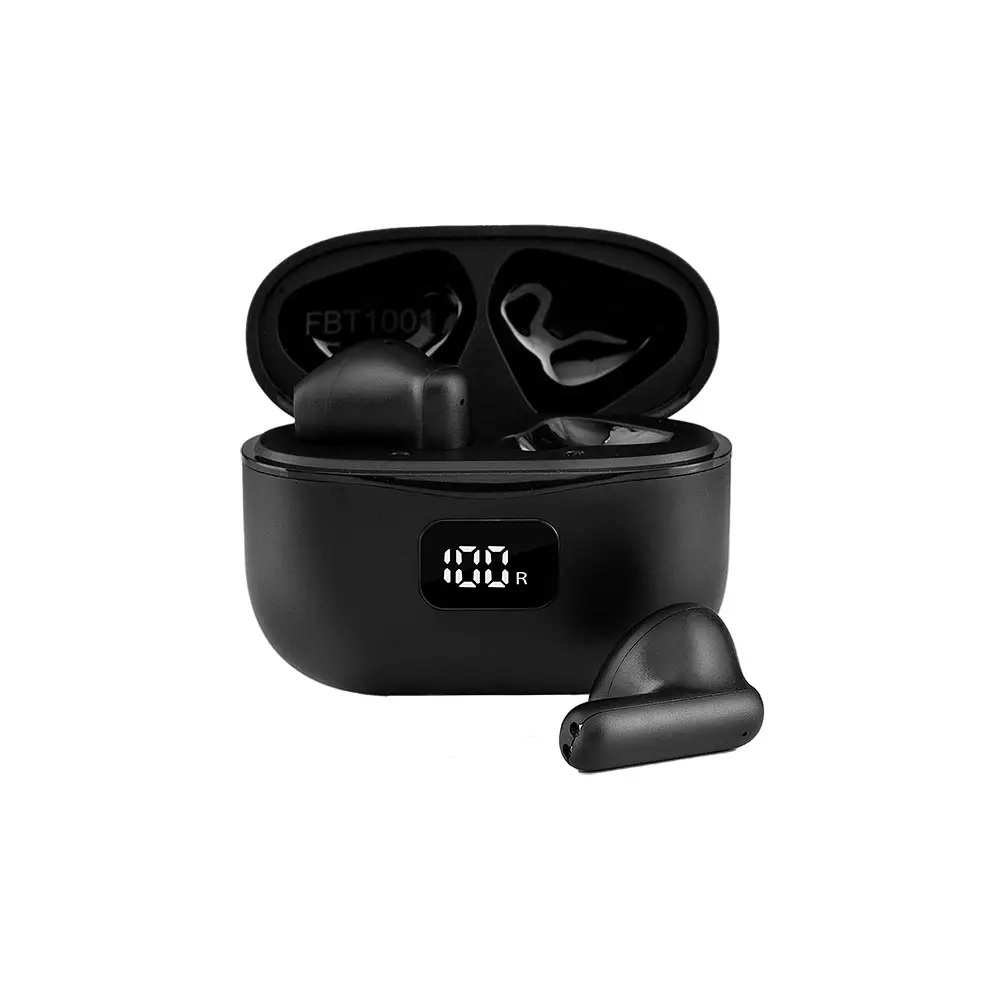 Fone Bluetooth TWS FBT2001 Preto, com ANC, 65000006, MAXPRINT