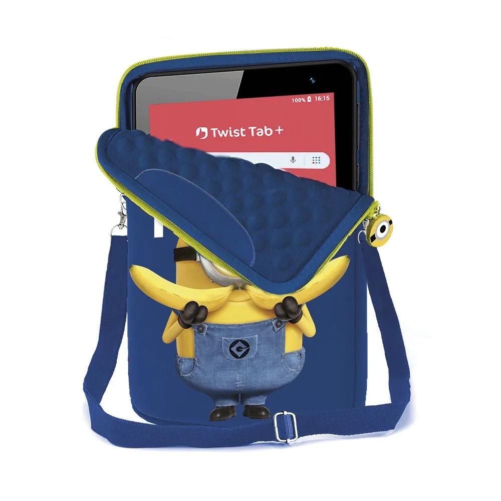Tablet 7" Twist Minions 64GB, 2GB RAM, Quad Core, com Capa de Proteção ...